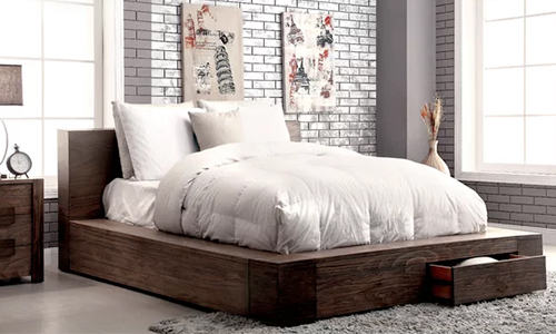 Bed Frame with Storage - Style Within Reach