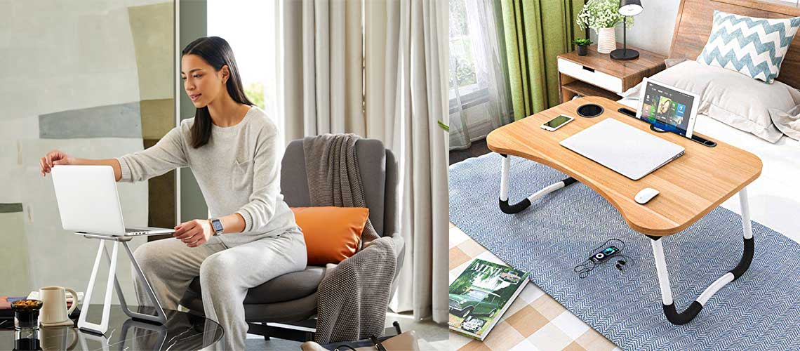 Portable Laptop Desk & Tables for Work & Travel! - Style Within Reach